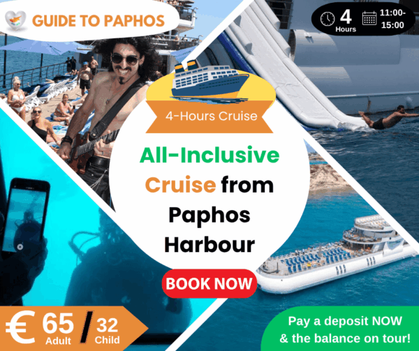Ocean Vision 4-Hours Cruise from Paphos Harbour | Guide to Paphos